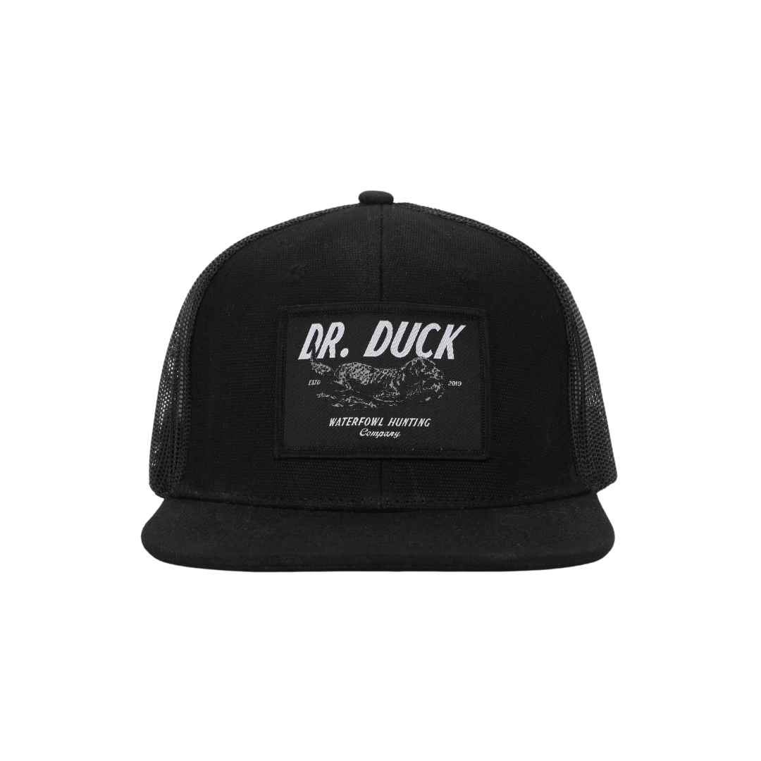 JOURNEYER WAXED TRUCKER - THAT'S A GOOD BOY PATCH - WHITE / BLACK | Dr ...